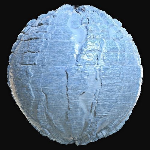Ice PBR ball 3D model | CGTrader