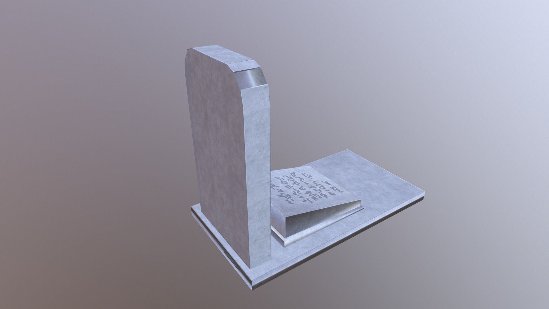Jewish Tomb Set 3D model | CGTrader