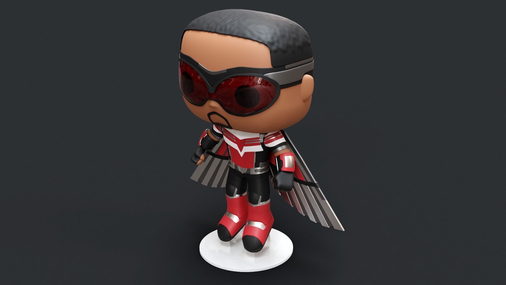 Funko Marvels Falcon 3D model | CGTrader