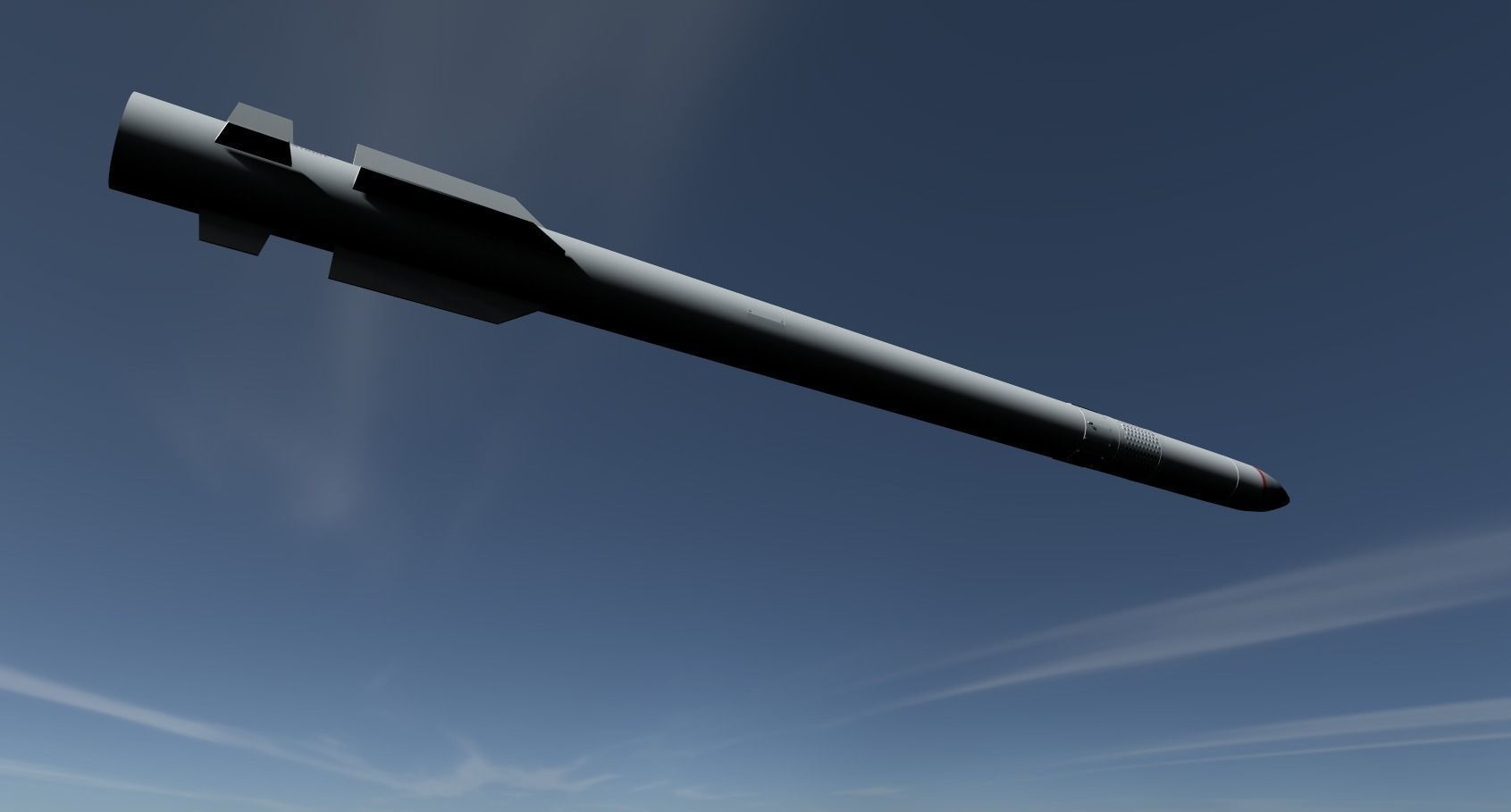 3D model PAC 3 Missile VR / AR / low-poly | CGTrader
