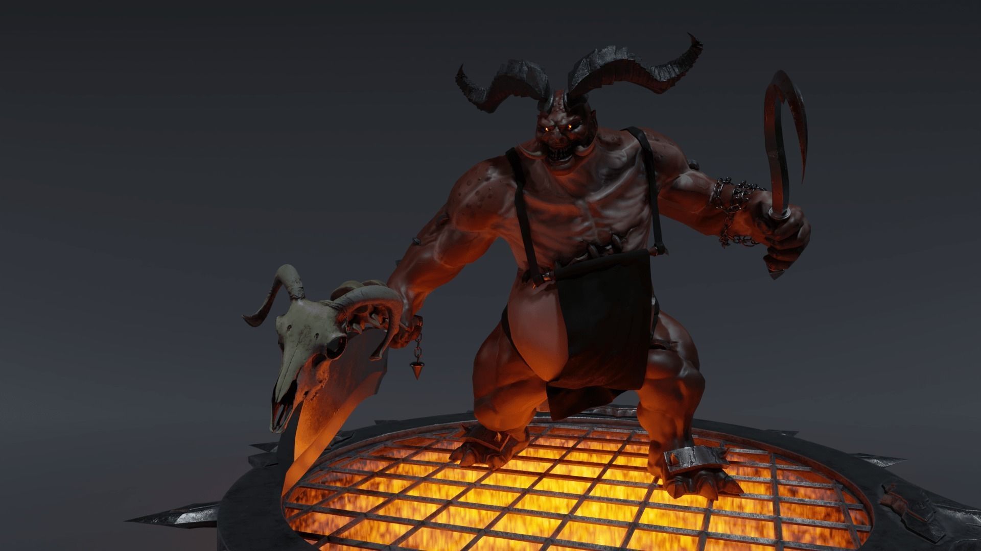 butcher 3d model for 3d printing 3D model 3D printable | CGTrader