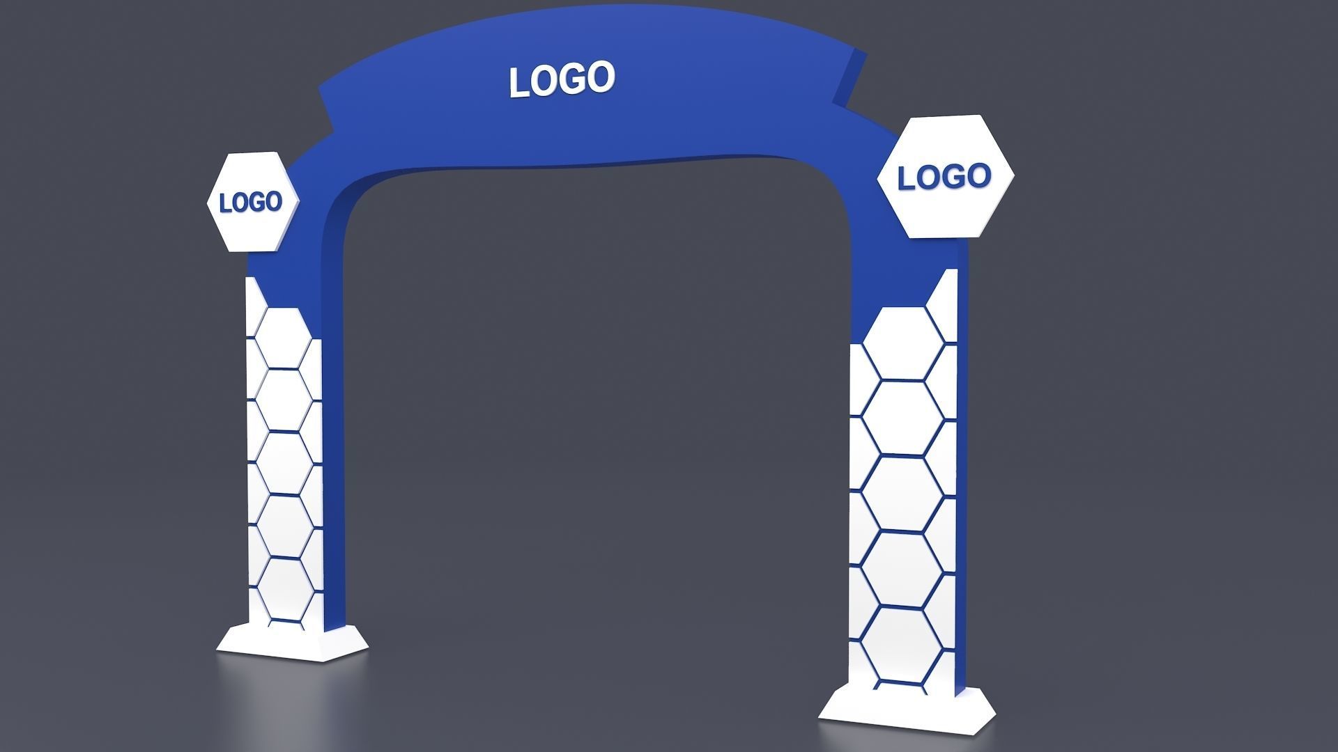 Entry Arch 3D model | CGTrader