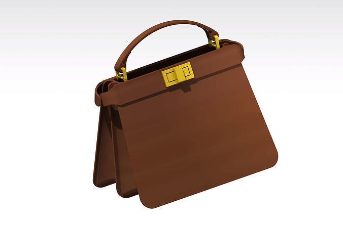 Hand bag 3D model 3D printable | CGTrader