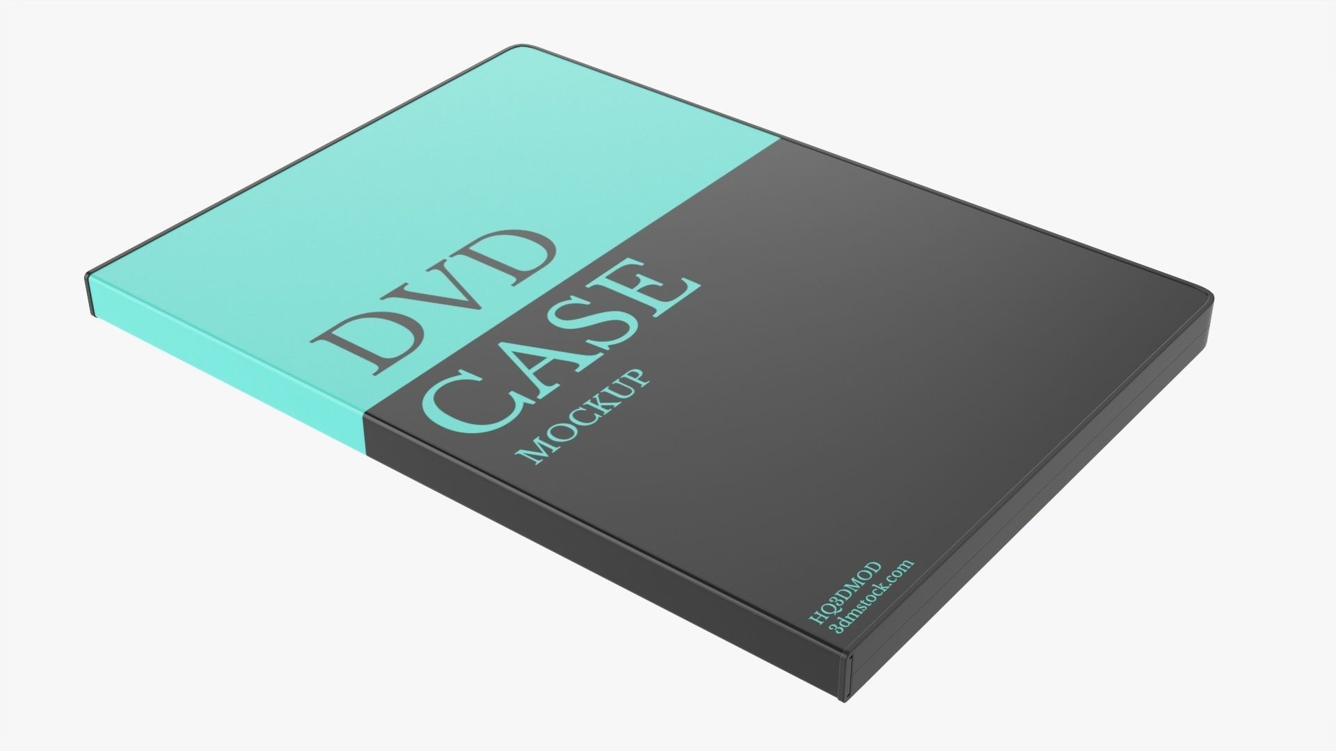 Closed DVD case mockup 3D model | CGTrader