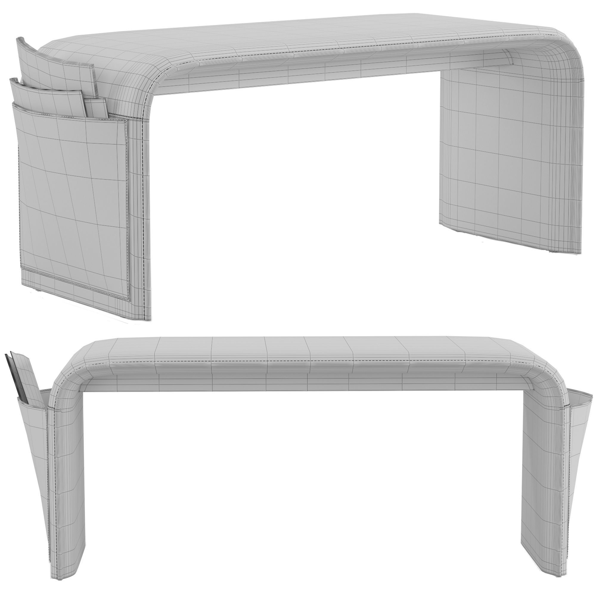 Bench Shape 3D model | CGTrader