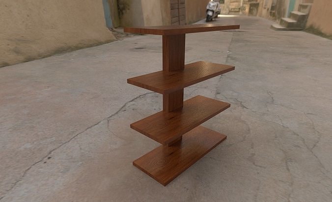 3D model Display Rack 3 VR / AR / low-poly | CGTrader