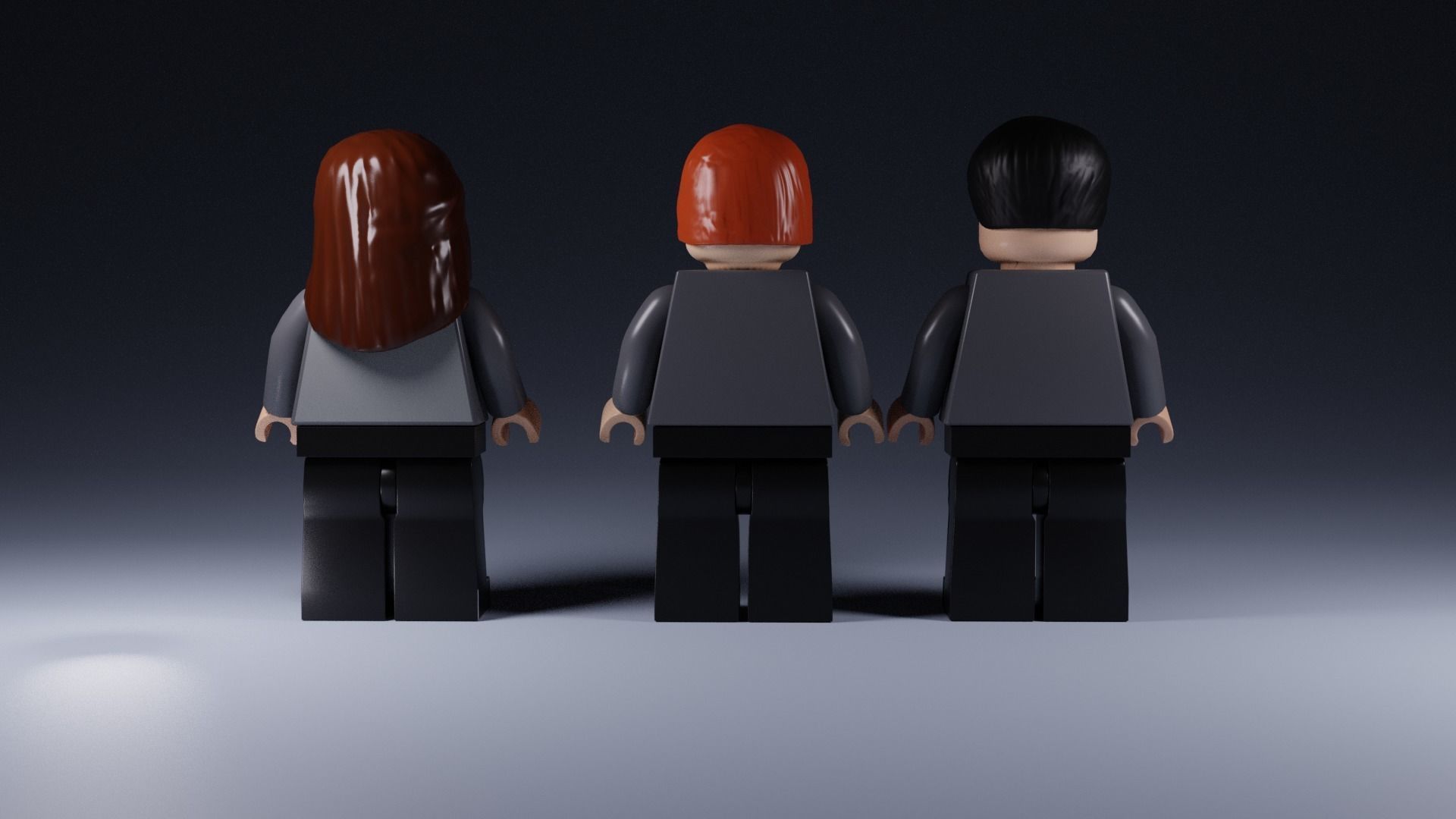 3D model LEGO Harry Potter Game Ready Characters VR / AR / low-poly ...