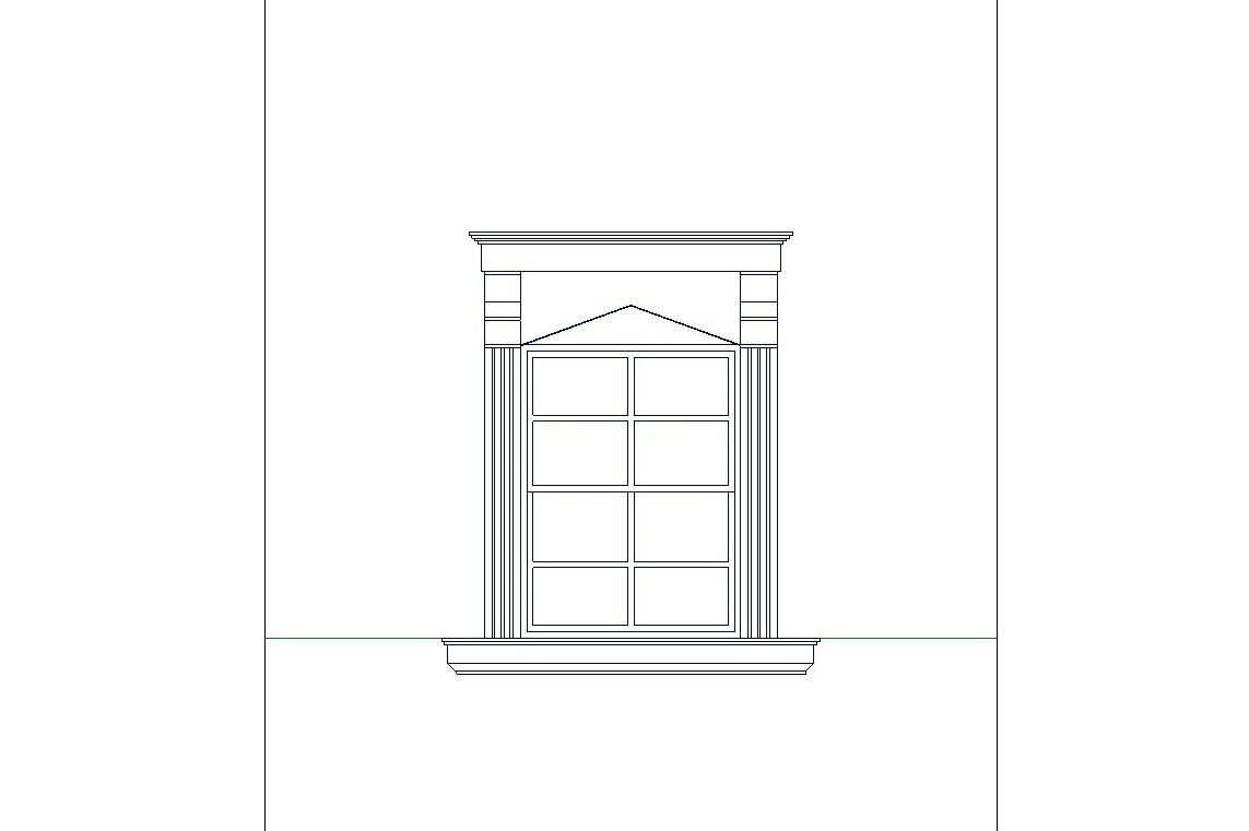 Exterior residential window 3D model | CGTrader