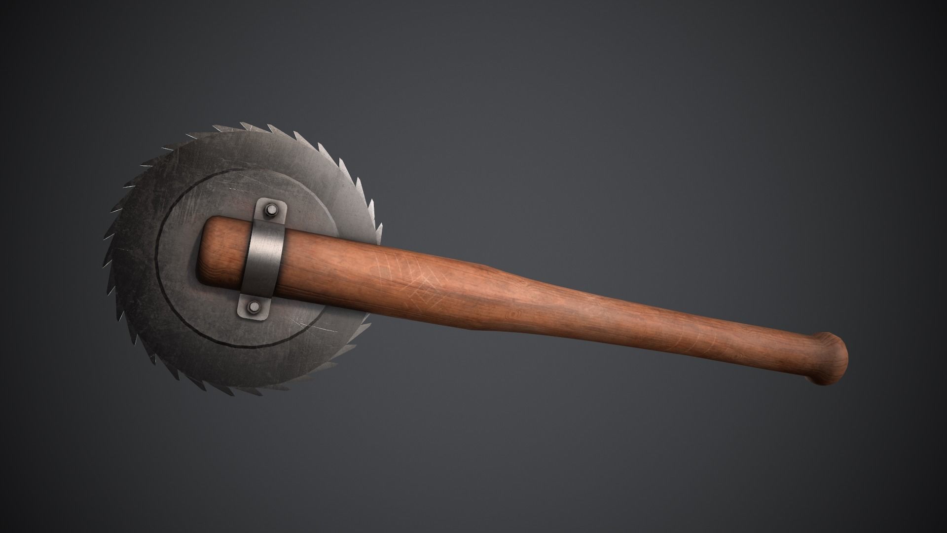 3D model Sawblade Baseball Bat VR / AR / low-poly | CGTrader