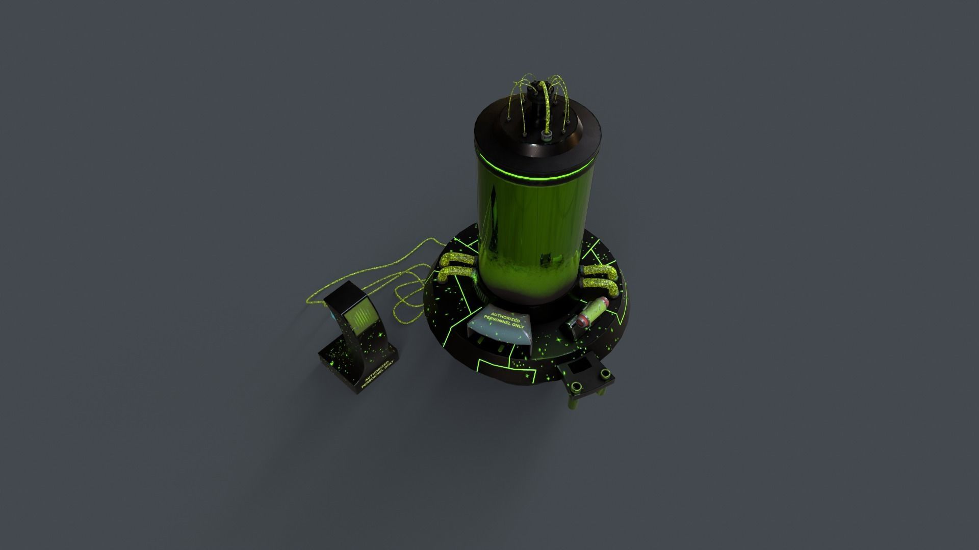 3D model Sci-Fi Production Machine VR / AR / low-poly | CGTrader