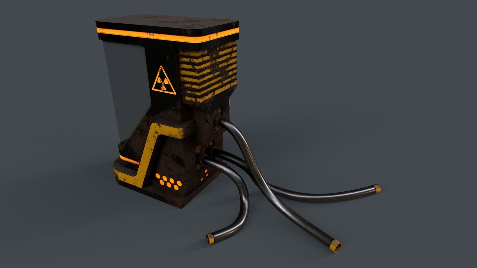 3D model Sci-Fi Teleportation Capsule VR / AR / low-poly | CGTrader
