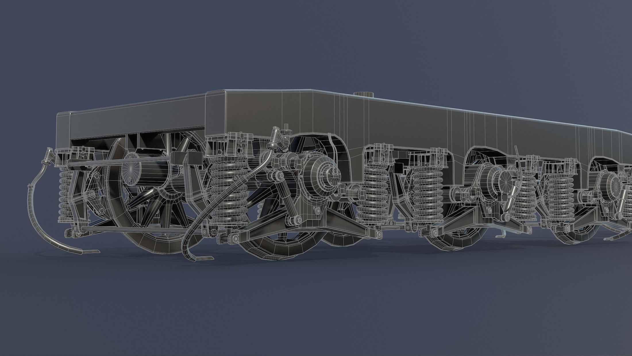 ChS4 Locomotive High-Poly 3D model | CGTrader