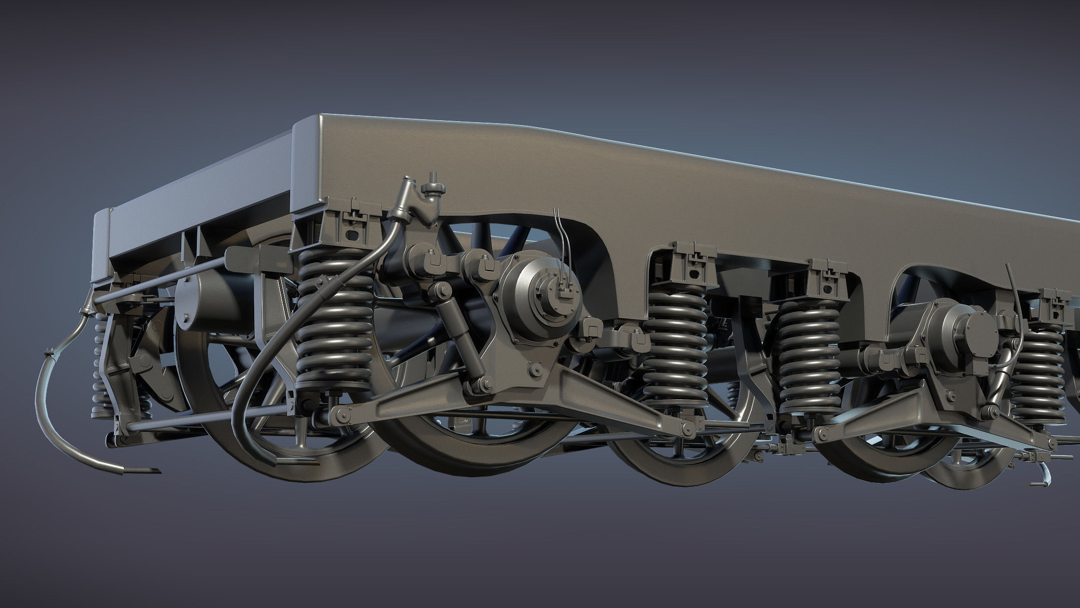 ChS4 Locomotive High-Poly 3D model | CGTrader
