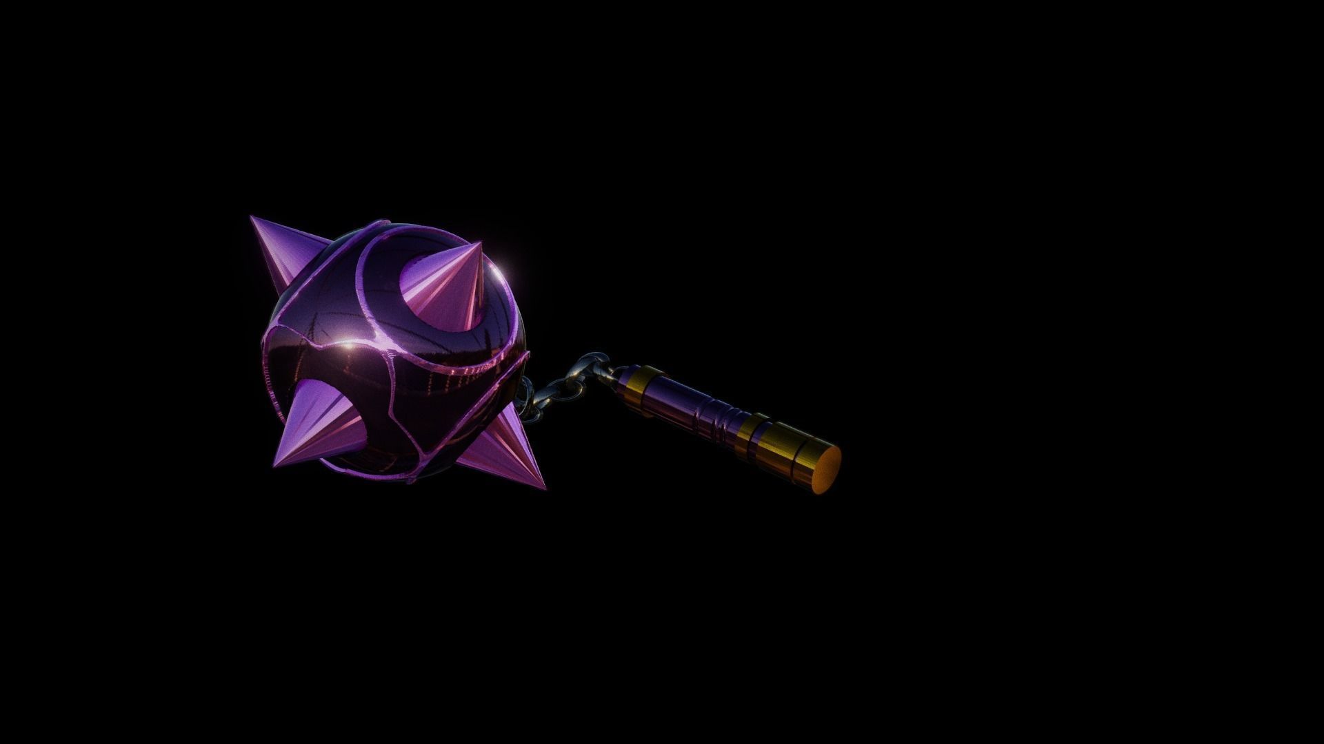 Rem Morning Star Flail - ReZero 3D model 3D printable | CGTrader