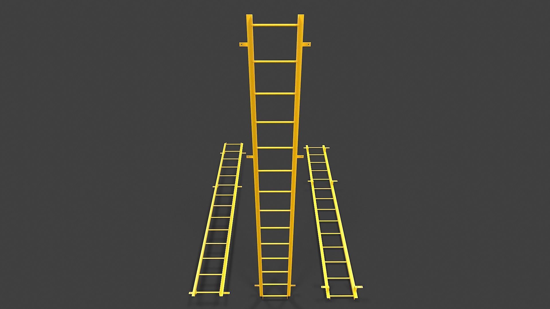 Ladder V01 3D model | CGTrader