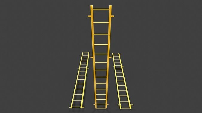 Ladder V01 - High Poly 3D model | CGTrader