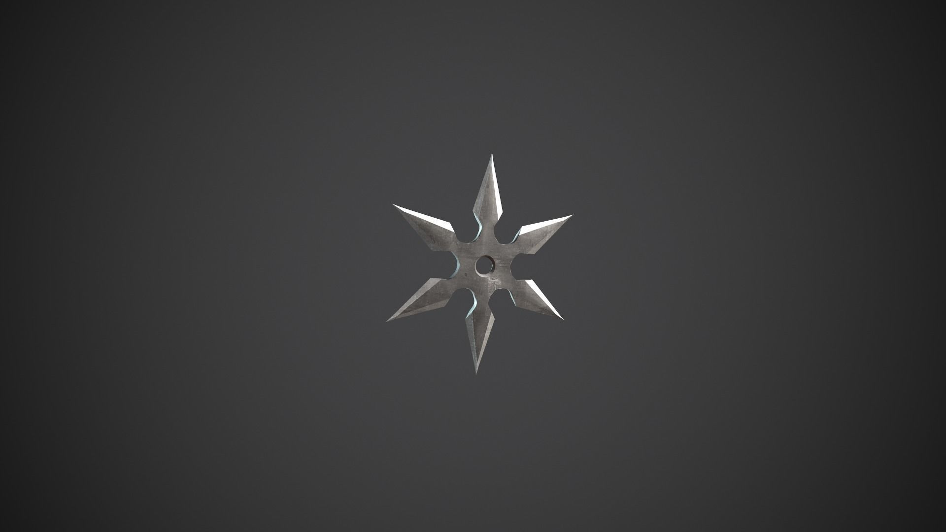 3D model Shuriken Throwing Stars Ninja Star VR / AR / low-poly | CGTrader