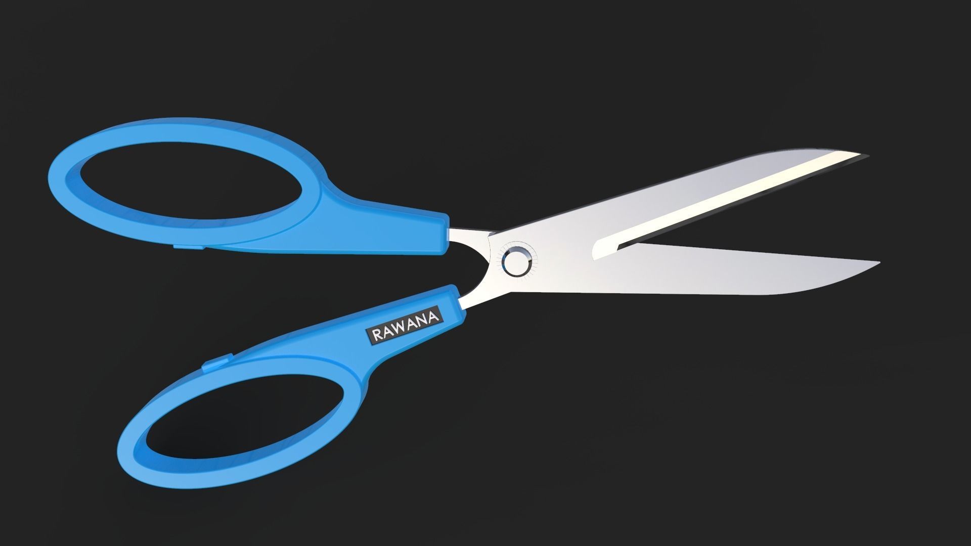 3D Scissor model pair of scissors 3D model | CGTrader
