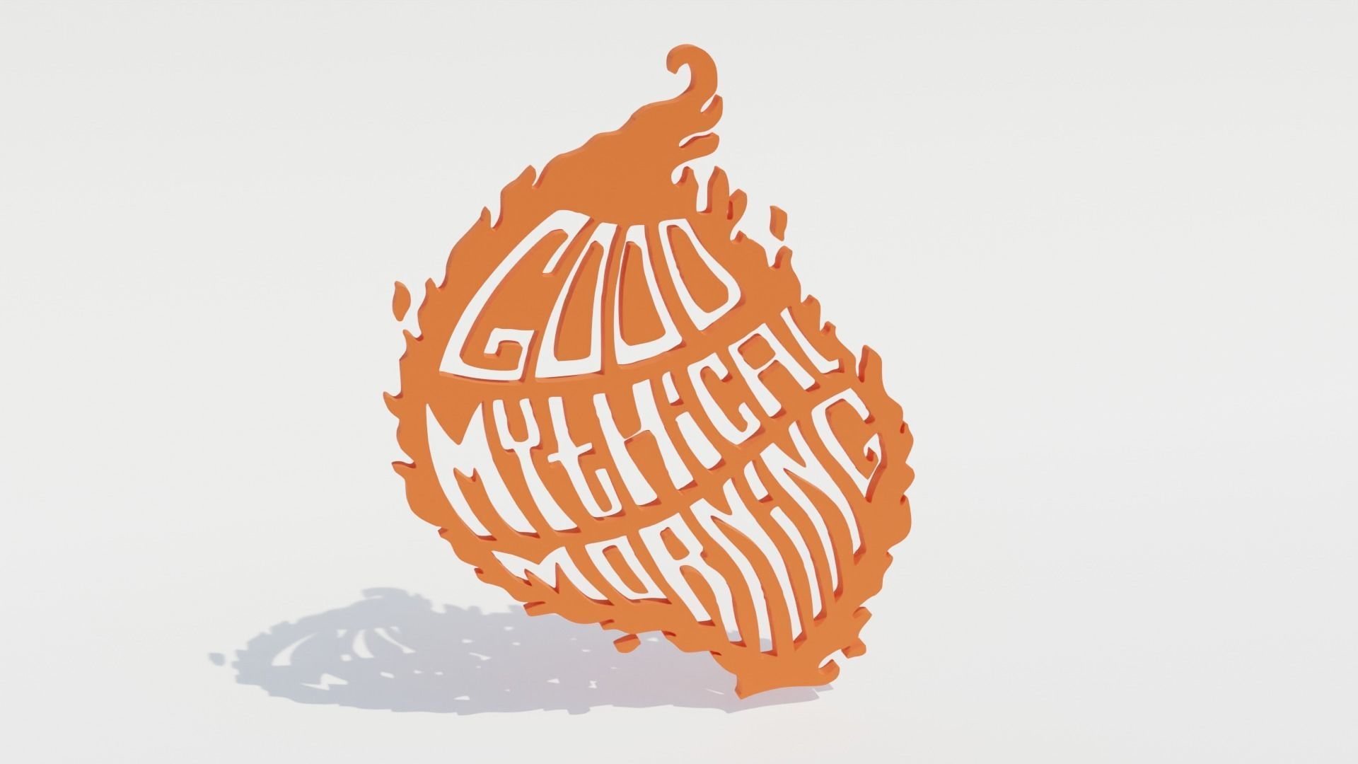 Good Mythical Morning Logo 2 3D model | CGTrader