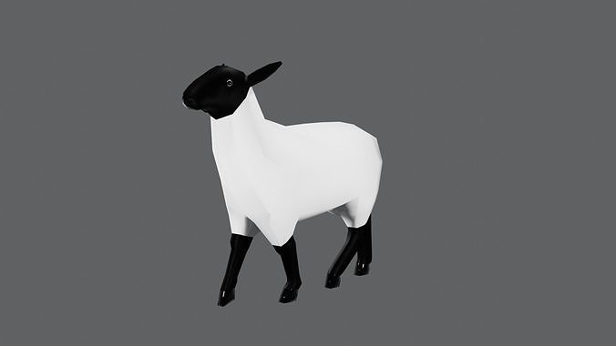 3D model Low Poly Rigged Sheep 3D Model VR / AR / low-poly | CGTrader