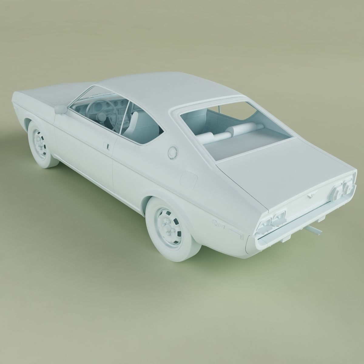 Mazda RX4 Coupe 3D model | CGTrader