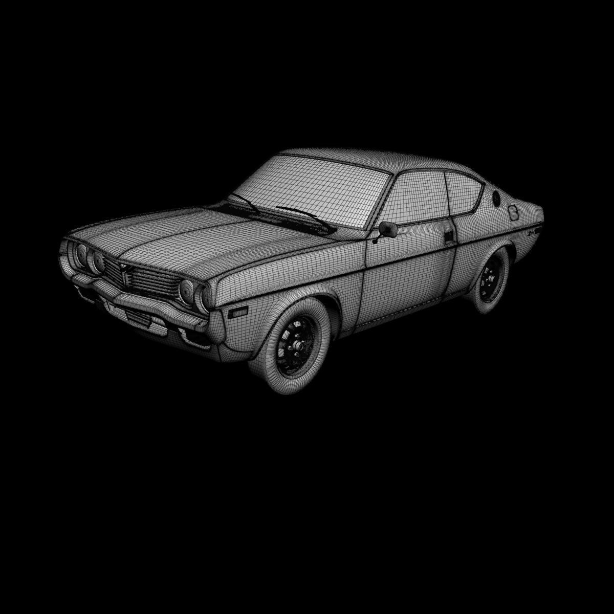 Mazda RX4 Coupe 3D model | CGTrader