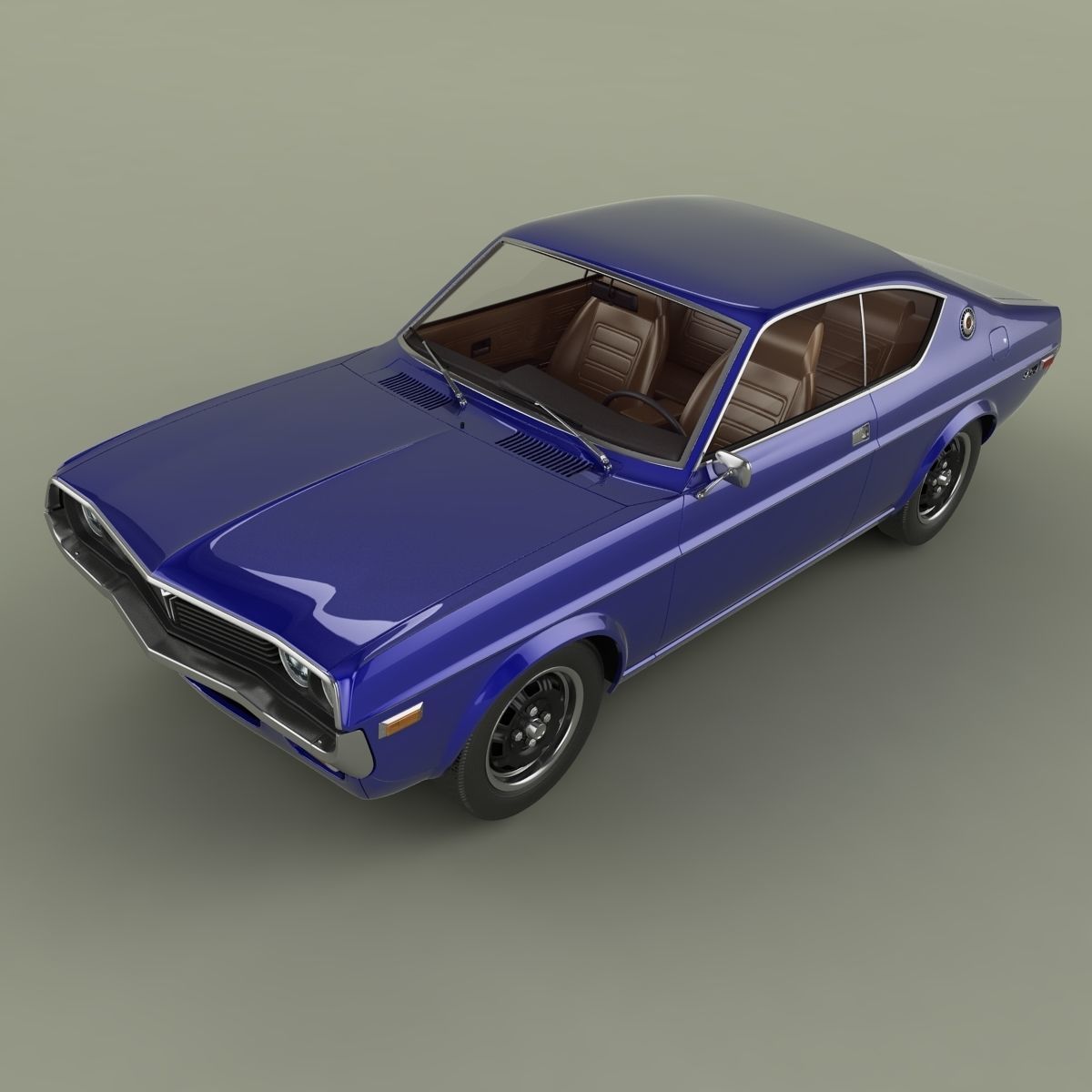 Mazda RX4 Coupe 3D model | CGTrader