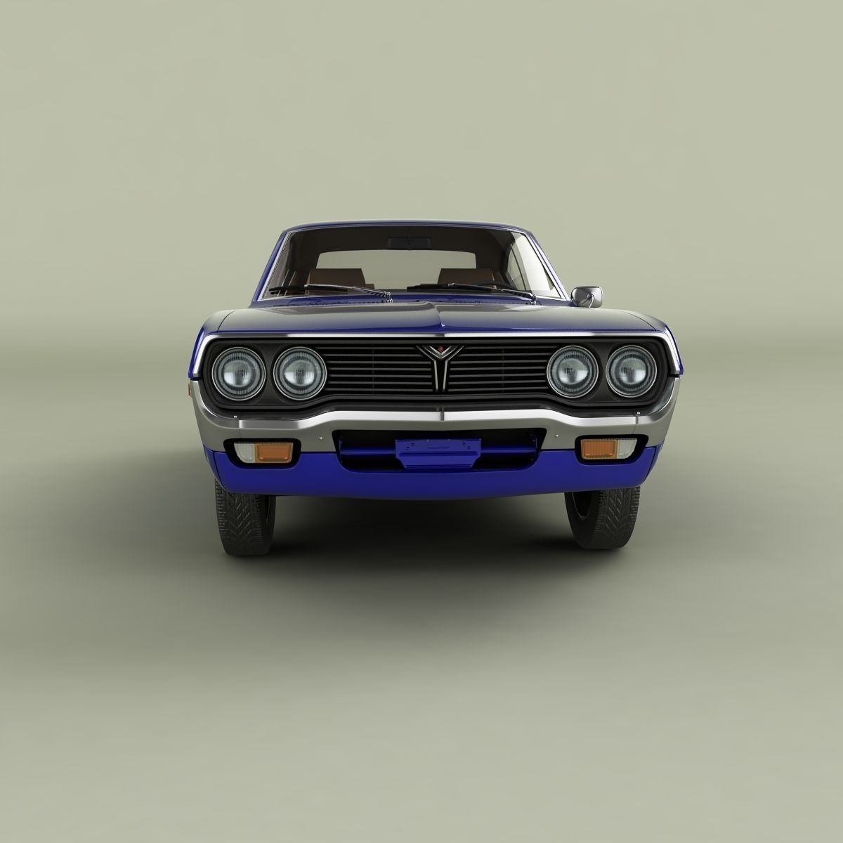 Mazda RX4 Coupe 3D model | CGTrader