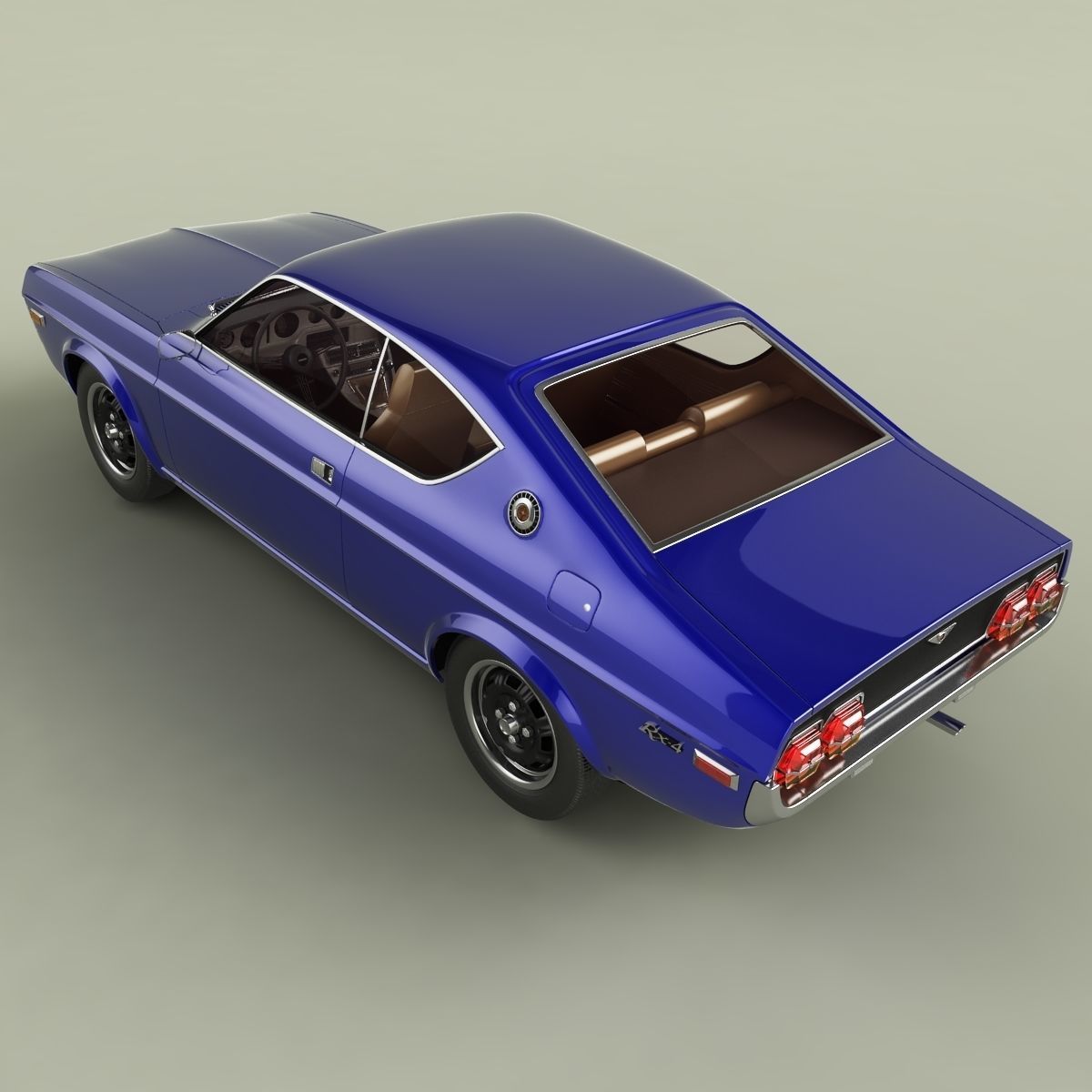 Mazda RX4 Coupe 3D model | CGTrader