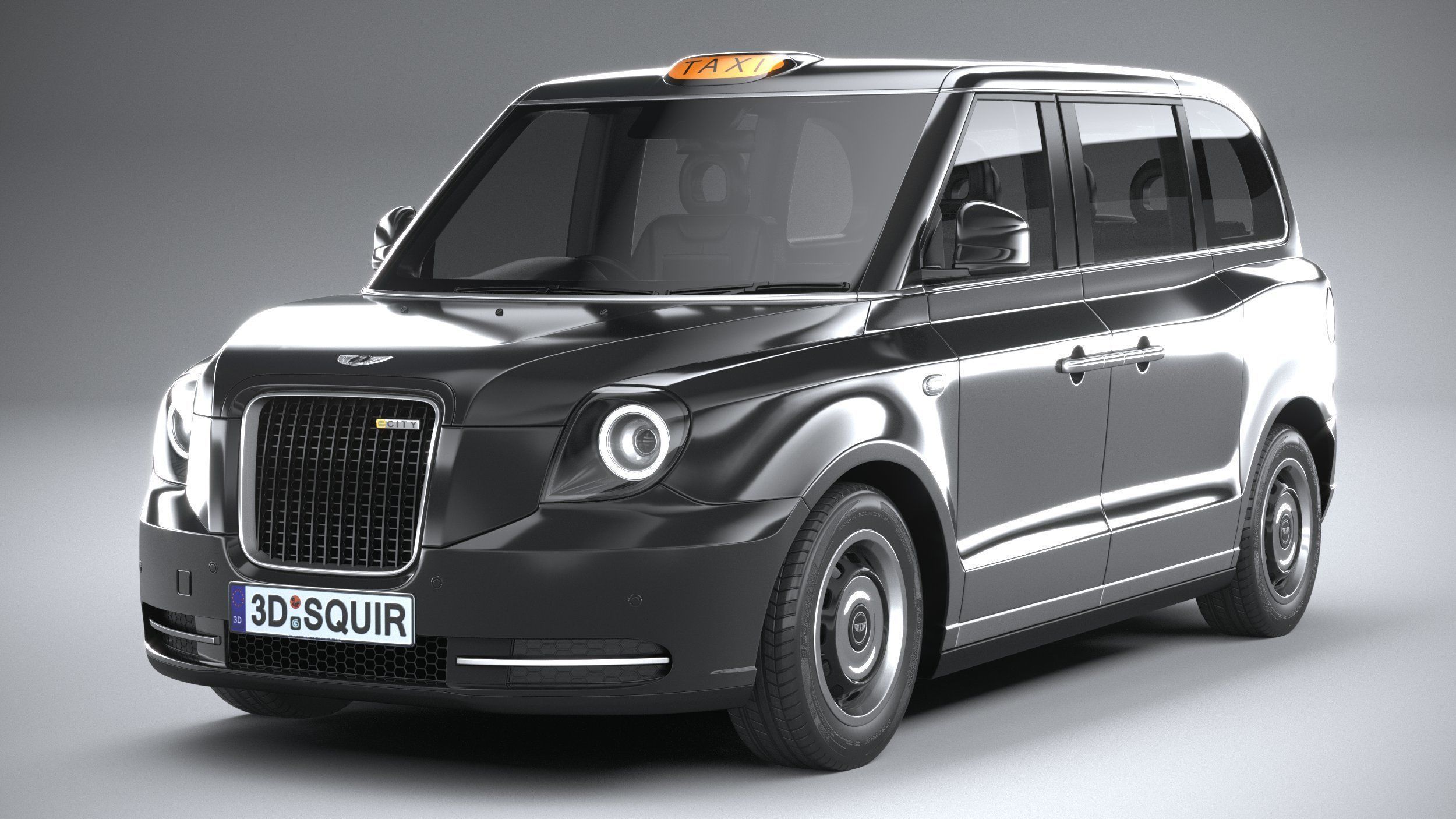 London Taxi Cab LEVC passenger 2021 3D model | CGTrader