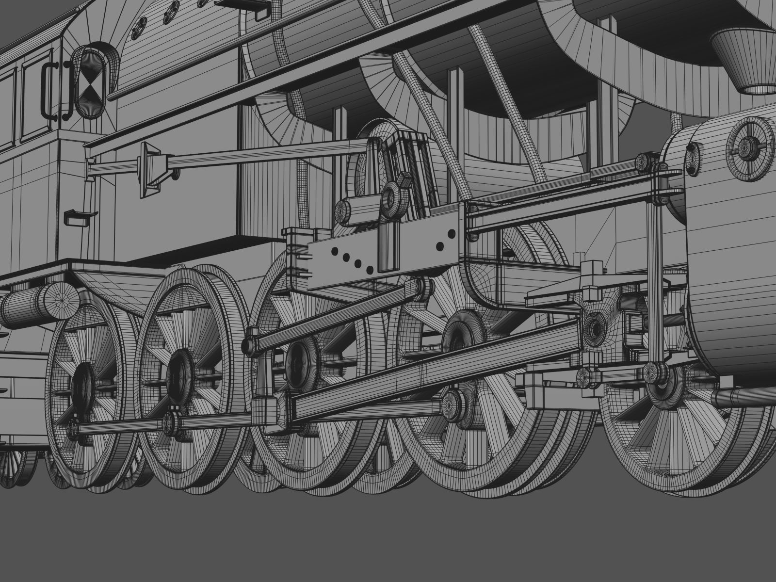 Mav Class 424 with railroad 3D model | CGTrader