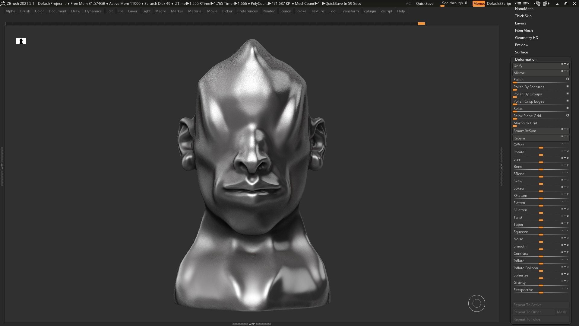 human modern sculpture 3d print model 66 3D model 3D printable | CGTrader