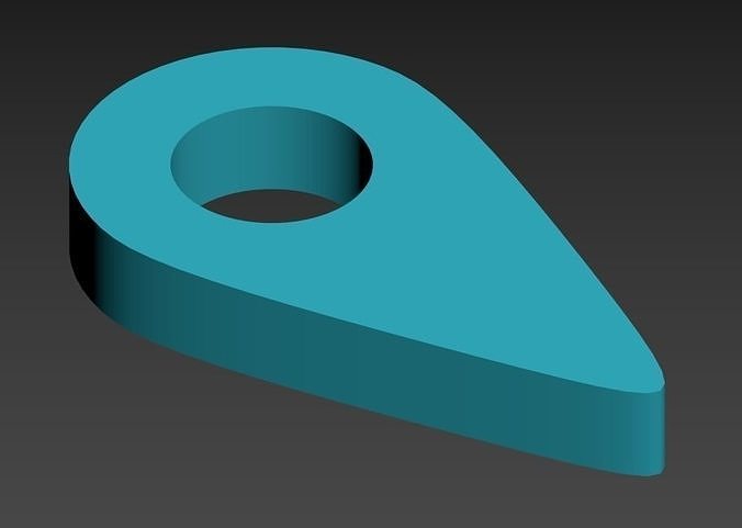3D model Map Marker Pointer VR / AR / low-poly | CGTrader