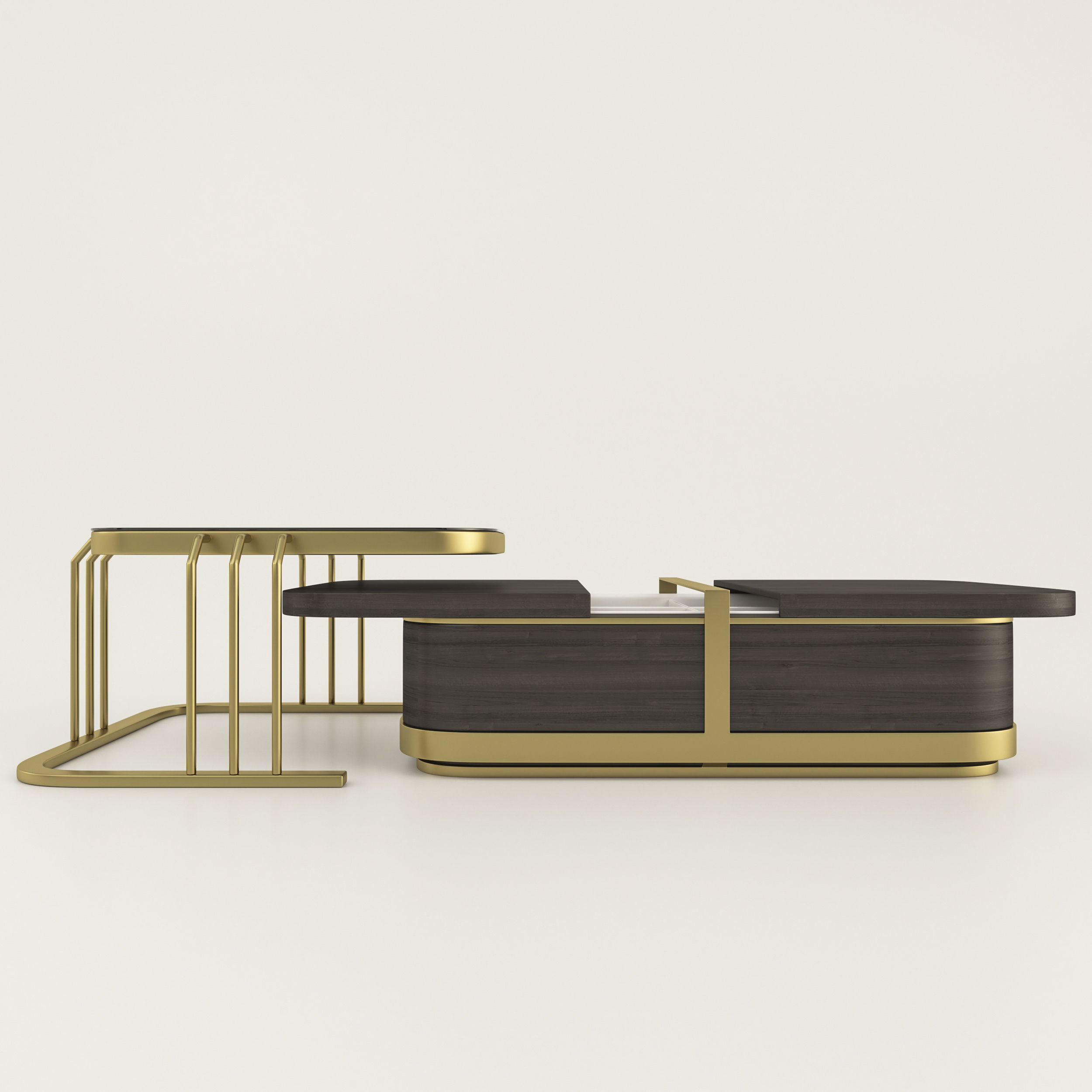 Homary Coffee Table 3D model | CGTrader