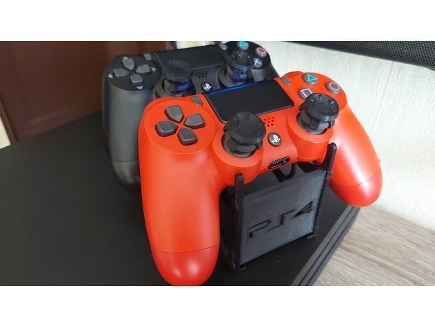 3d printed ps4 controller stand DualShock 4 3D model 3D printable ...