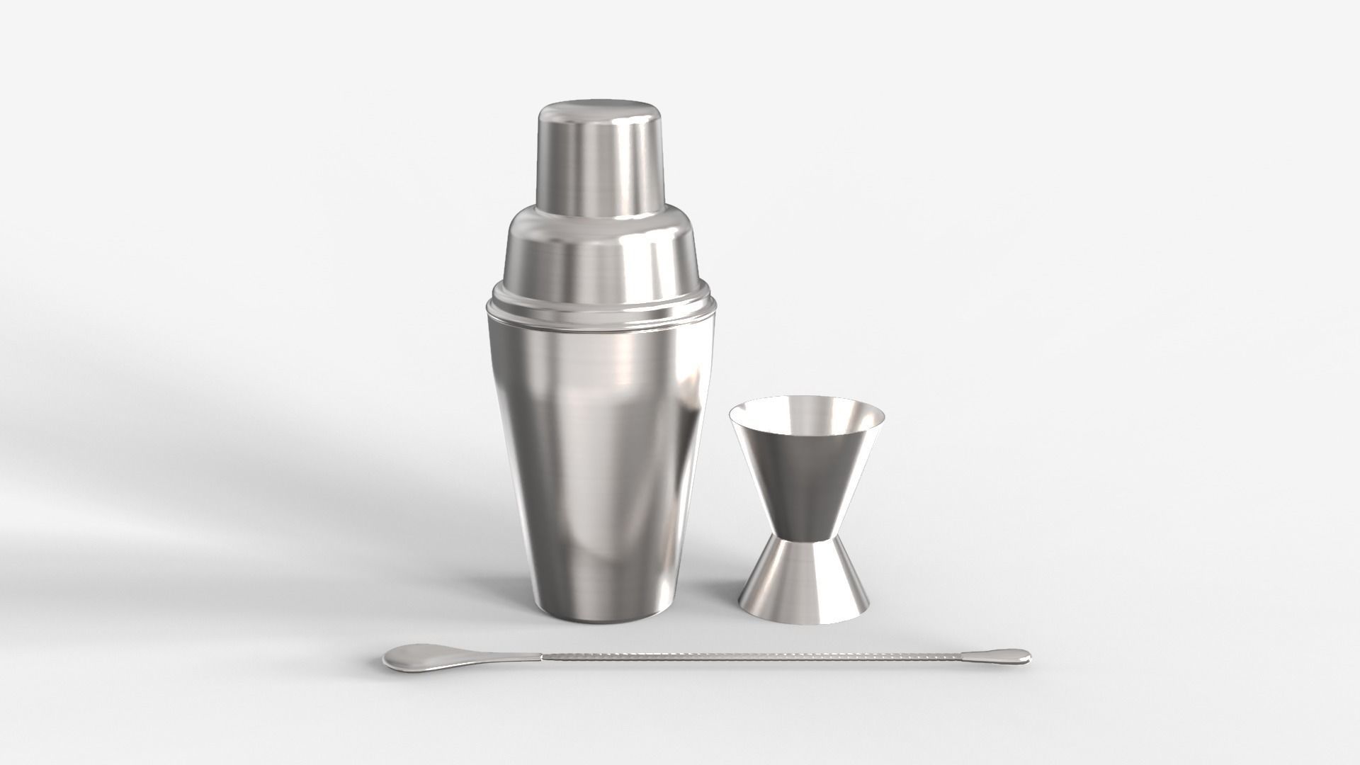 Bartender Tool Set 3D model | CGTrader