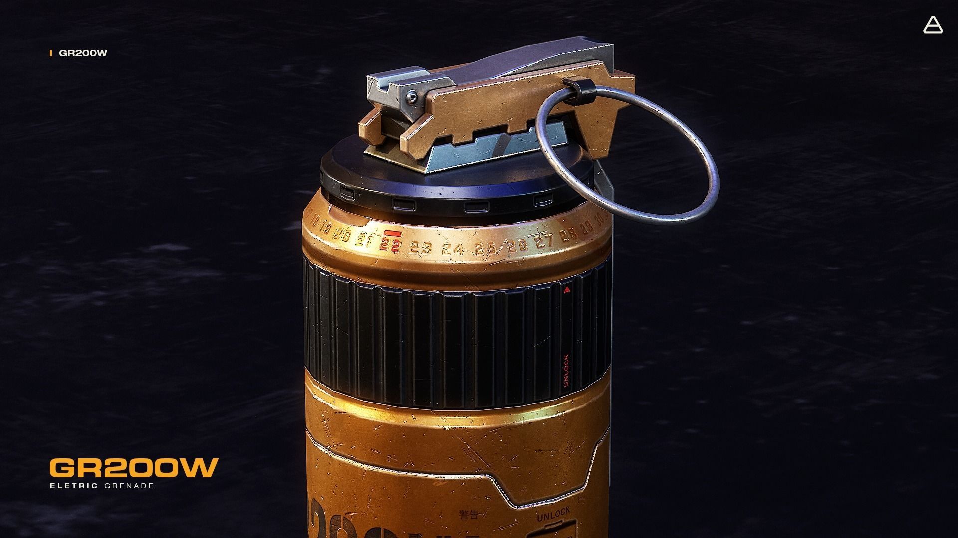 3D model GR200W Eletric Grenade VR / AR / low-poly | CGTrader
