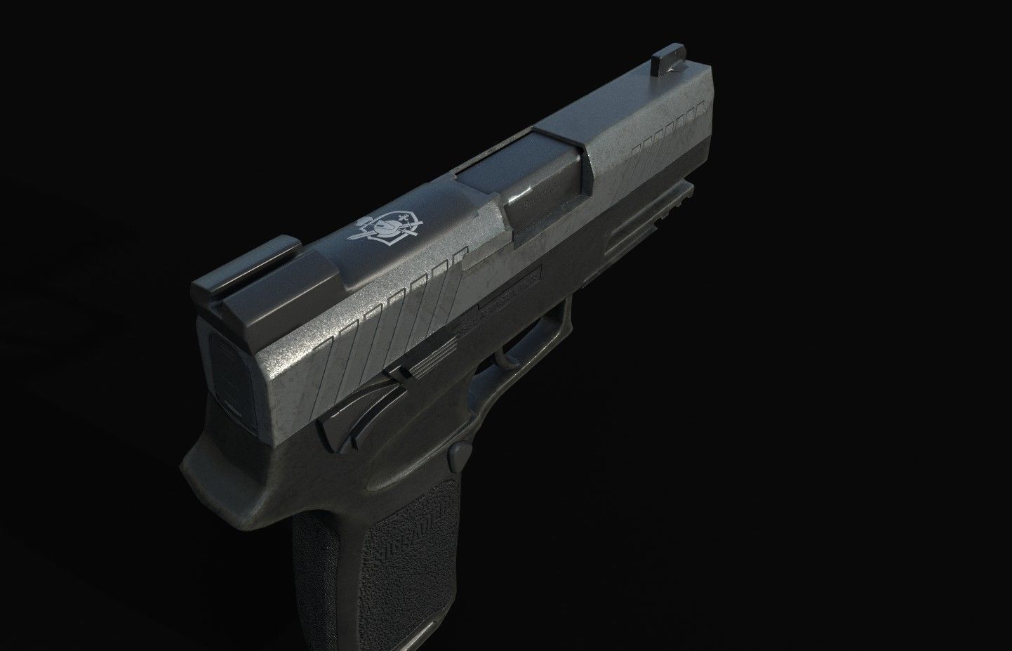 Pistol sig M18 free VR / AR / low-poly 3D model | CGTrader