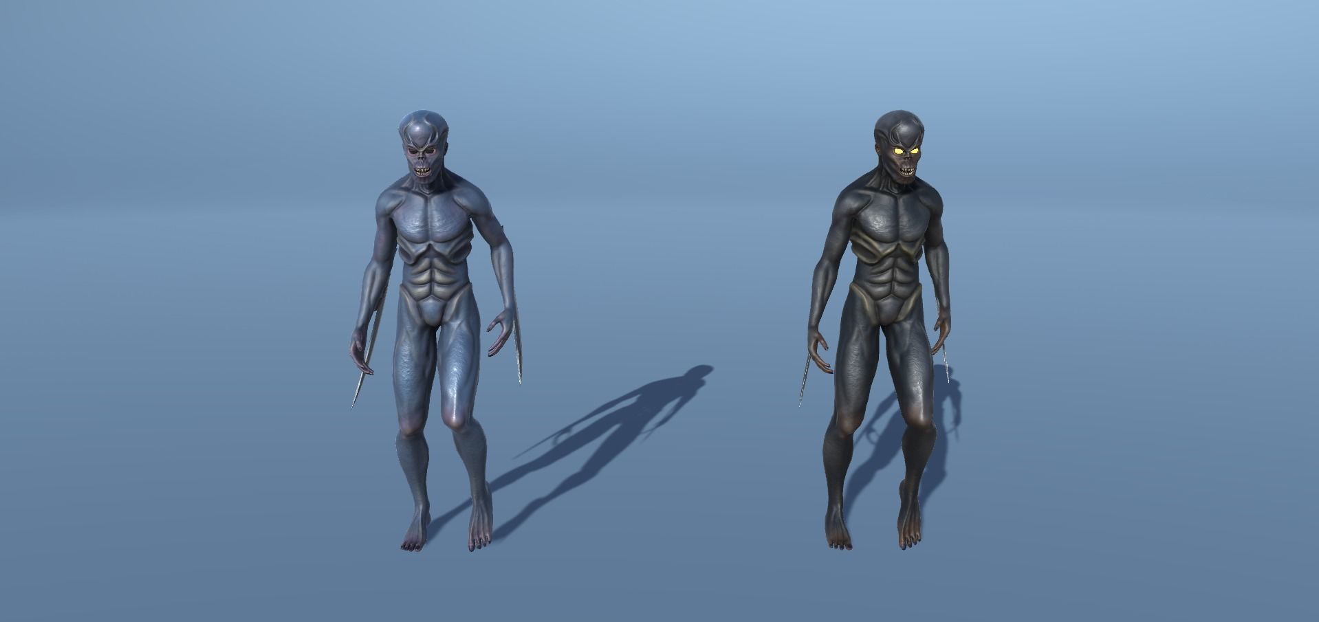 3D model Alien Assassin VR / AR / low-poly rigged animated | CGTrader