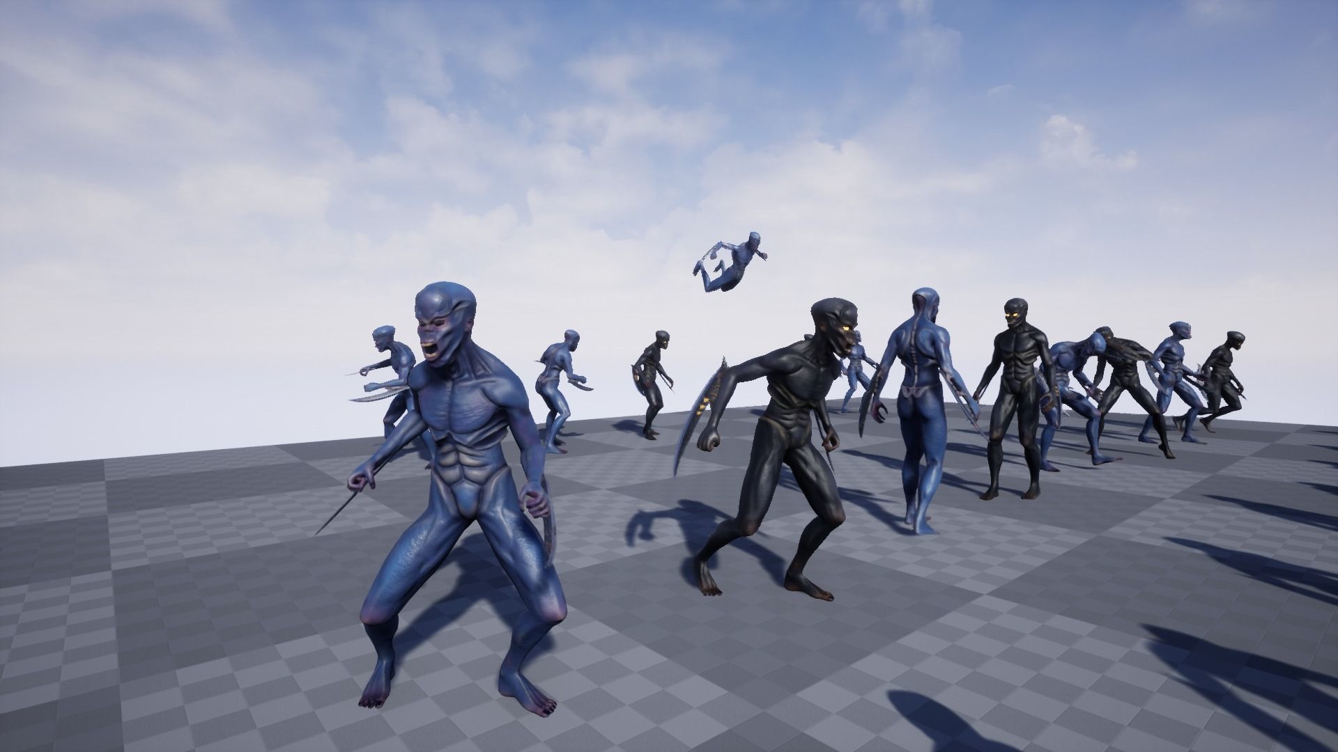 3D model Alien Assassin VR / AR / low-poly rigged animated | CGTrader