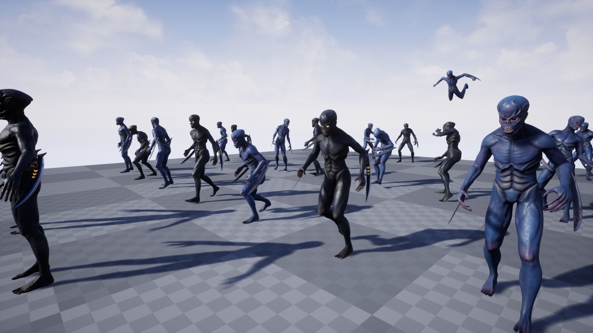 3D model Alien Assassin VR / AR / low-poly rigged animated | CGTrader