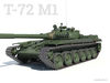 T-72M1 Russian main battle tank 2 tanks in 1 3D model | CGTrader