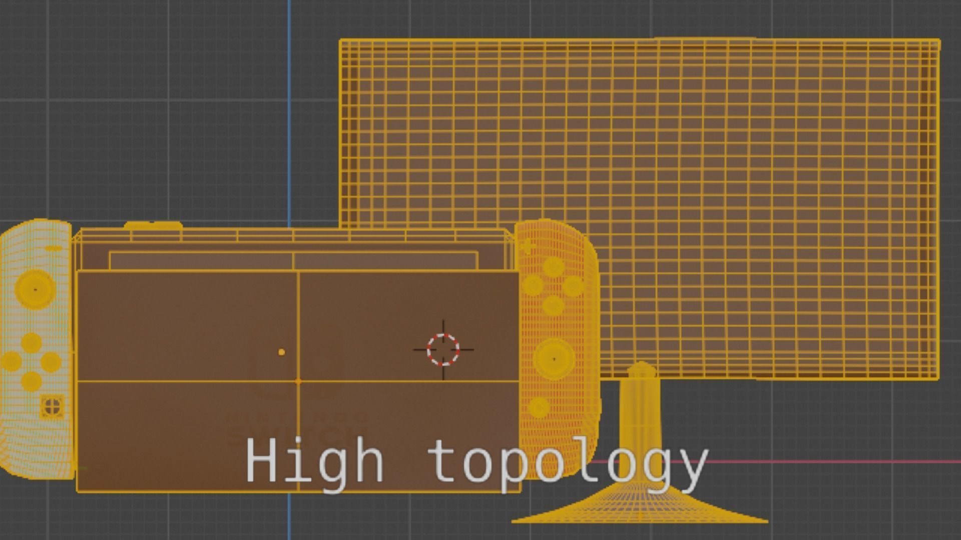 Nintendo Switch doc and a monitor free VR / AR / low-poly 3D model ...