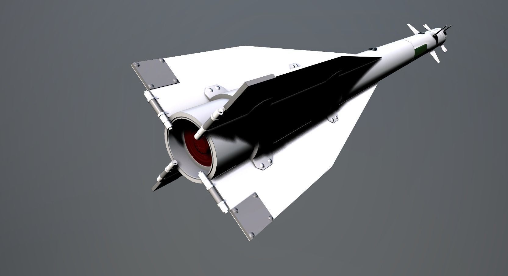 3D model Vympel R60 Missile VR / AR / low-poly | CGTrader