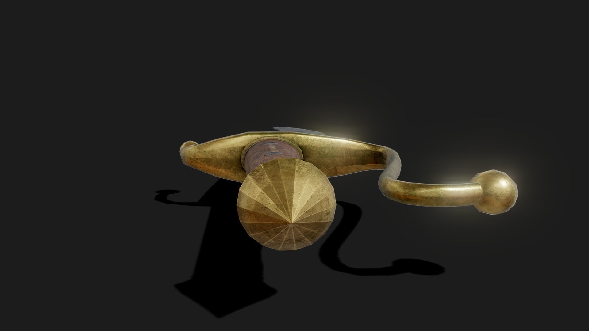 3D model Cursed Blade VR / AR / low-poly | CGTrader