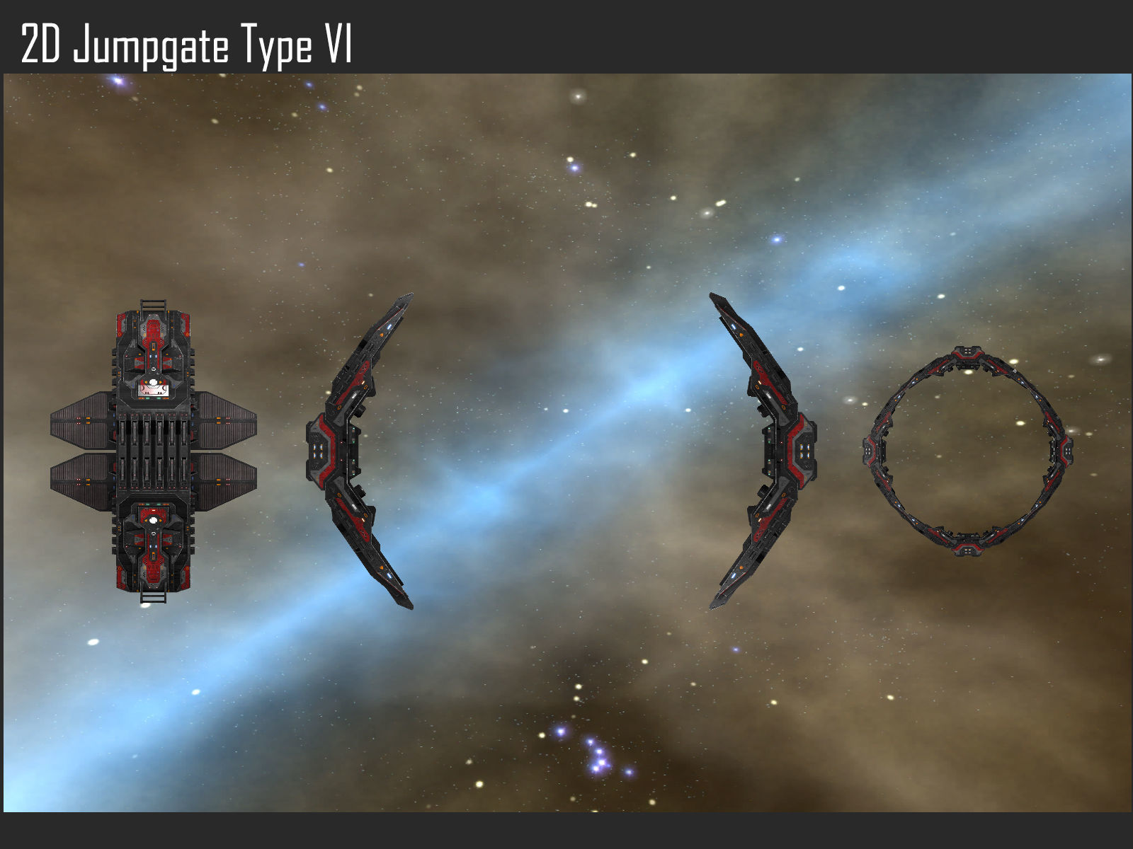 2D Jumpgate Type VI Texture | CGTrader