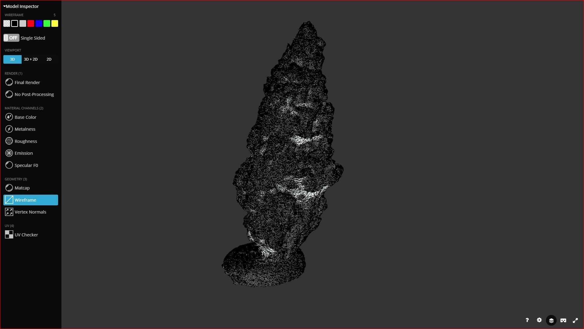 Cannabis Weed Bud Scan 3D model | CGTrader