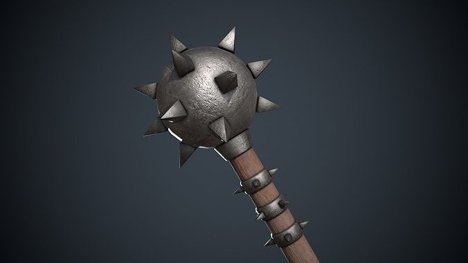 3D model Medieval Mace VR / AR / low-poly | CGTrader