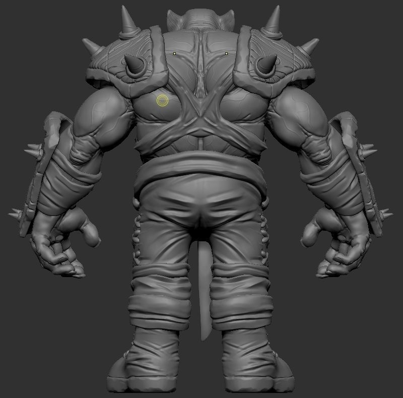 3D model Stylized Ogre VR / AR / low-poly | CGTrader