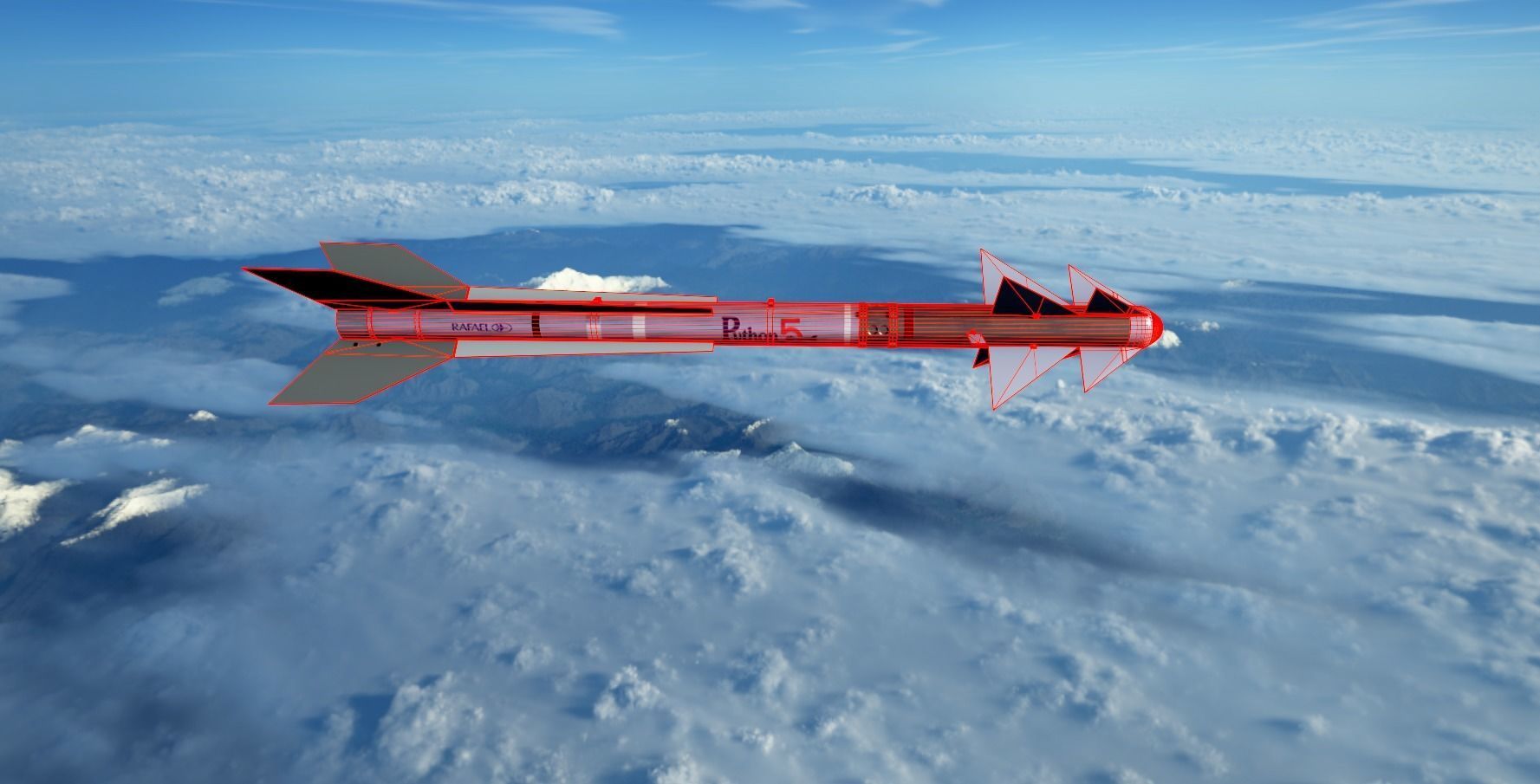 3D model Rafael Python 5 VR / AR / low-poly | CGTrader